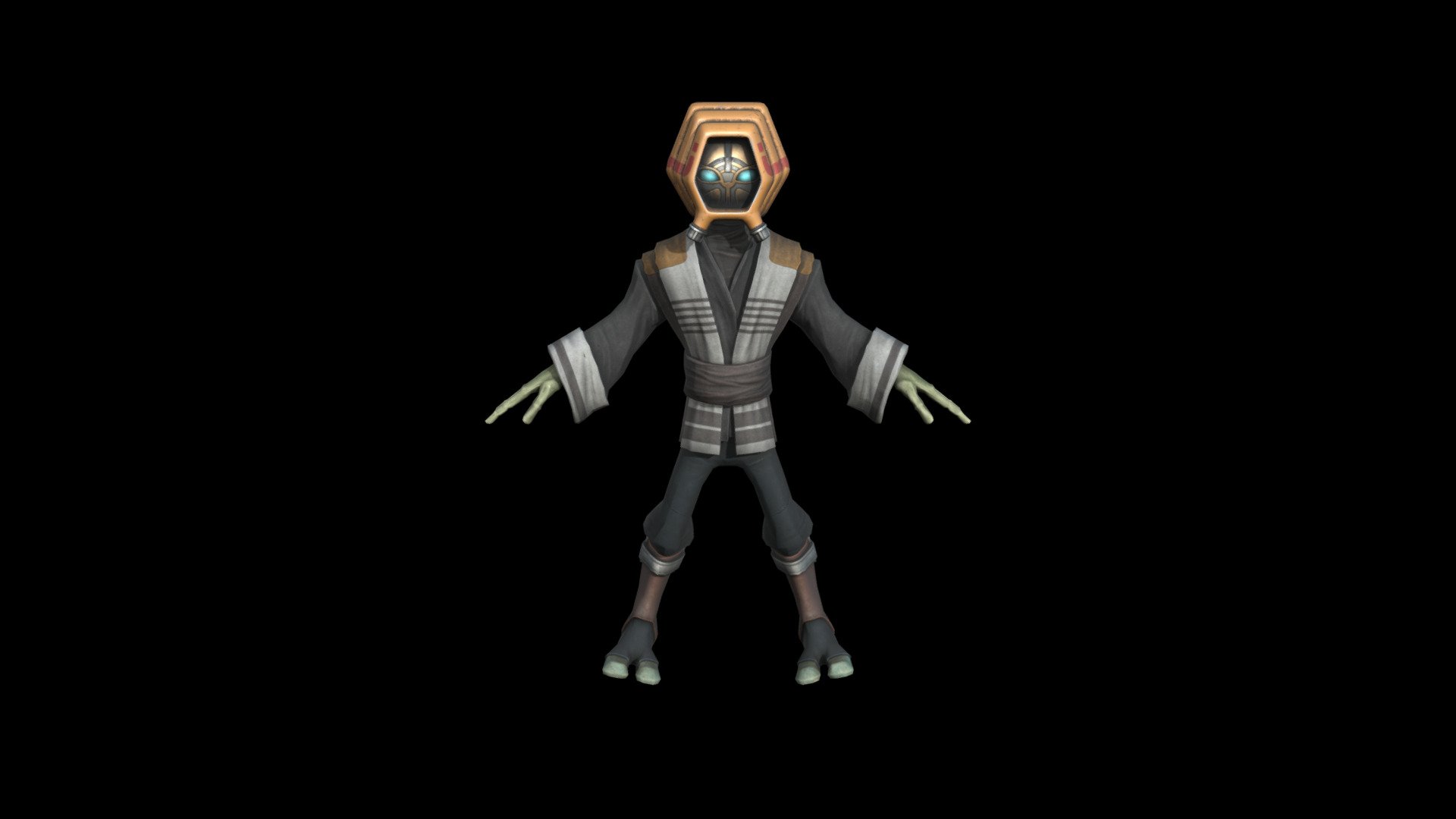Pyke Civilian A - 3D model by jchapman1984 [c22f0fe] - Sketchfab