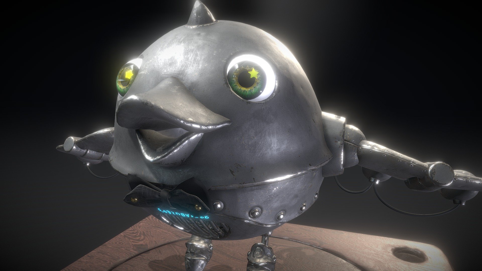 Iron Bird - FOR-3 - 3D model by Bottle (@sodatsu83) [c22fde6] - Sketchfab