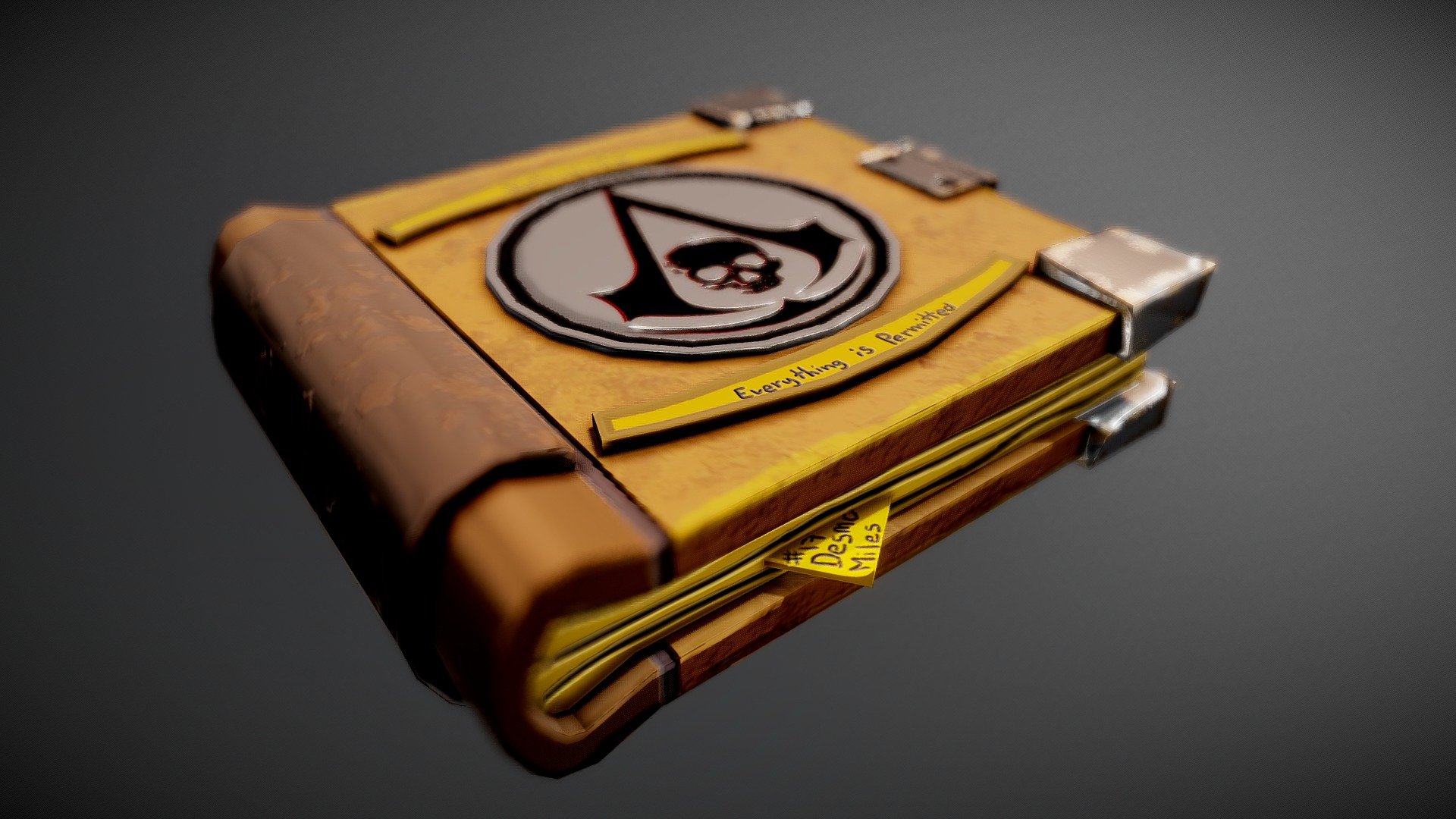 Stylized Text Book - 3D model by Brandon McLeod (@BMcLeod) [c23026c ...