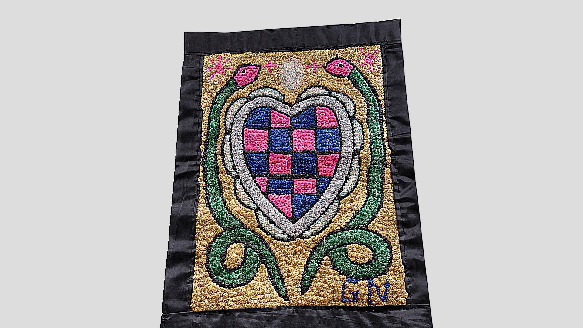 Haitian drapo (ritual flag 3) - Download Free 3D model by mnaglak ...