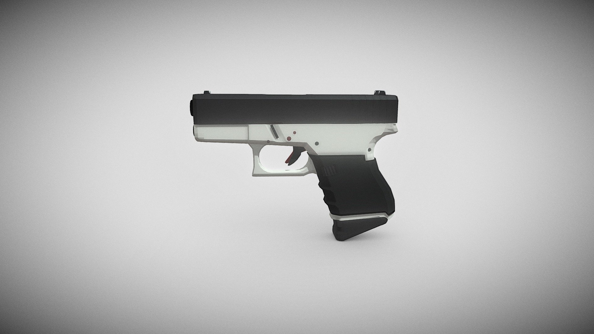 Lowpoly Pistol - Download Free 3D model by 8v (@lowpoly8v) [c232be0 ...