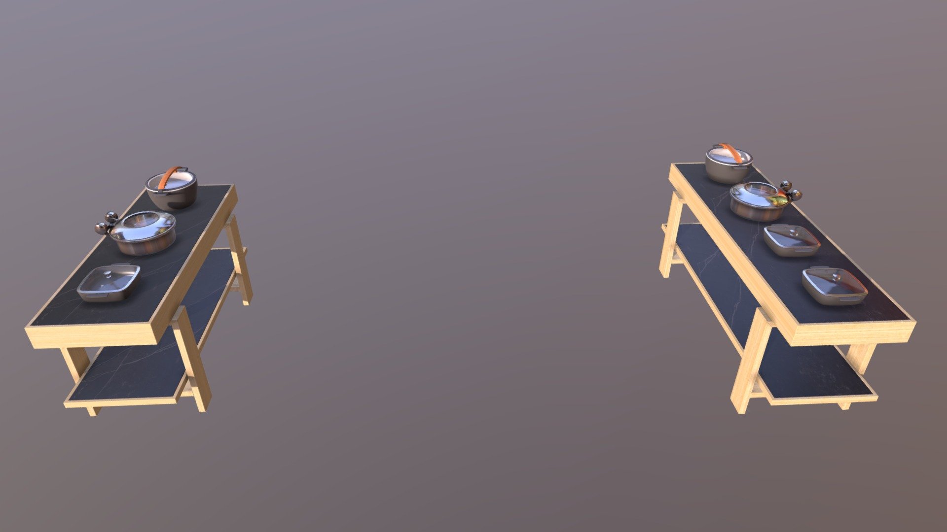Induction Tables 44443-30 , 44443-31 - 3D model by merlinbuffetsystems ...