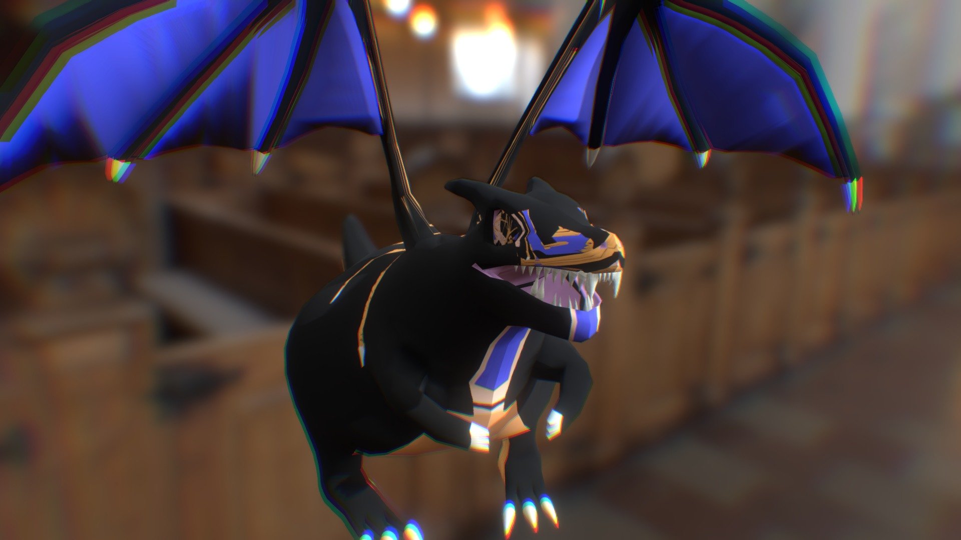 Chromatic Dragon type Pokemon Charizard - Download Free 3D model by ...