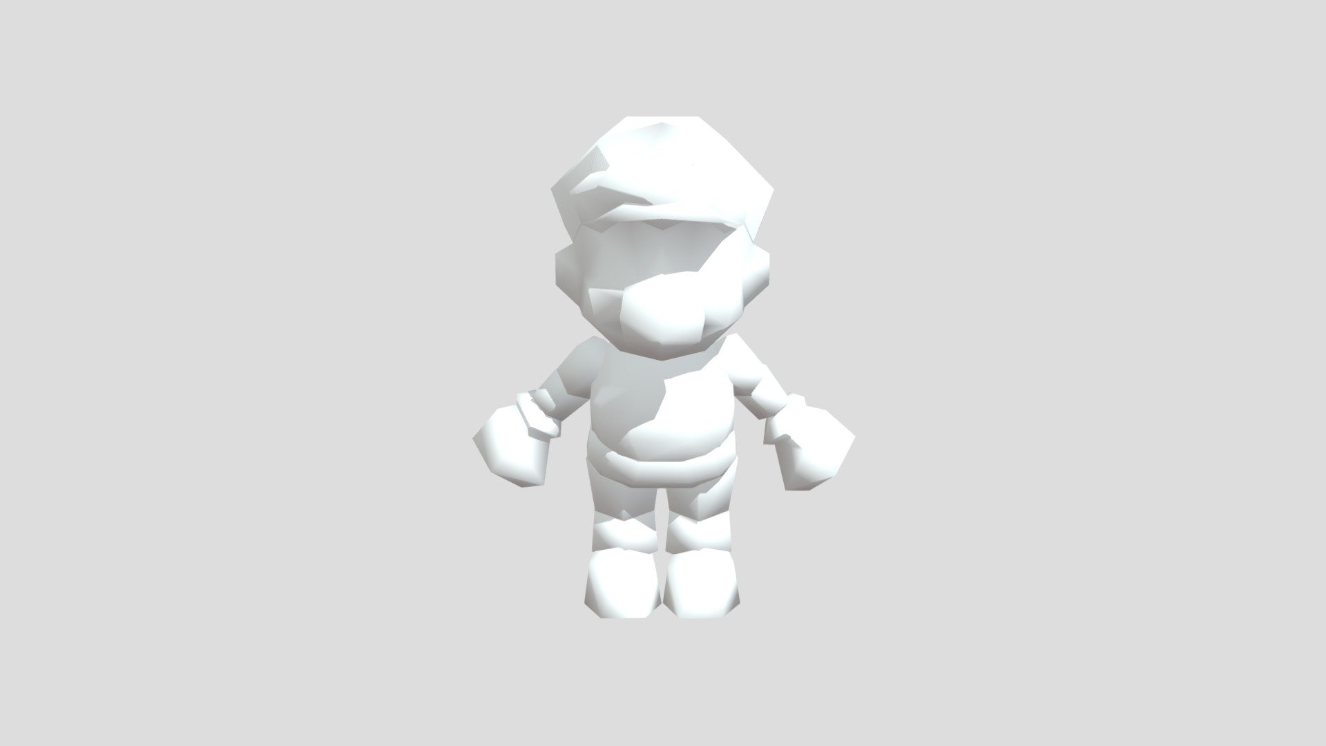 Super Mario 64 - Mario - 3D model by thfg [c23431f] - Sketchfab