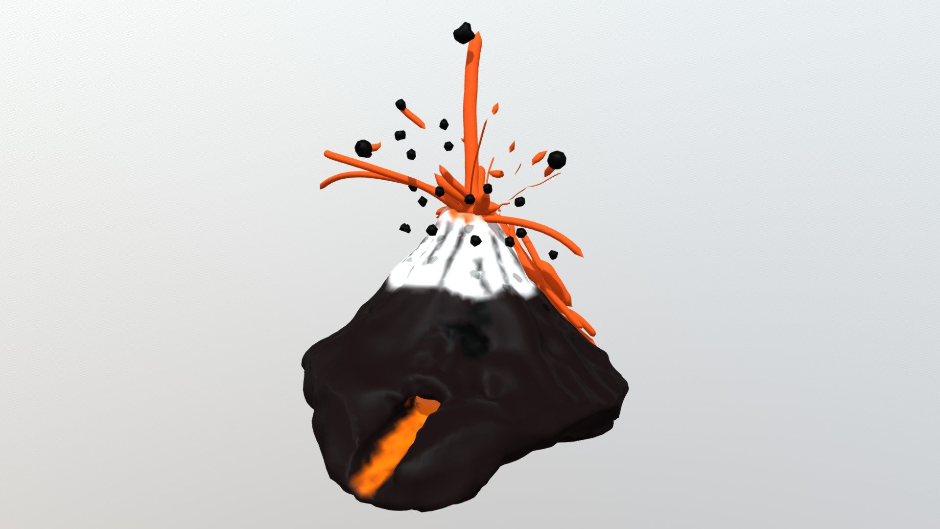 Volcano - 3D model by InnoLab [c235f79] - Sketchfab