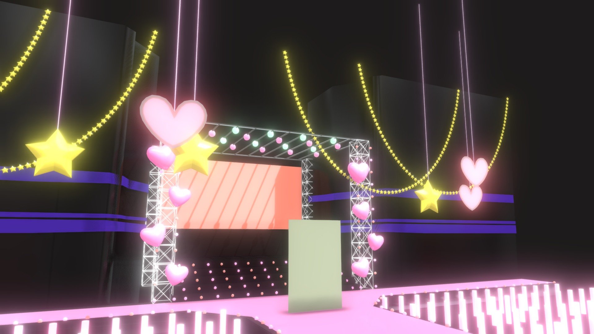 Stage-Rua - 3D model by create.naoki [c236c21] - Sketchfab