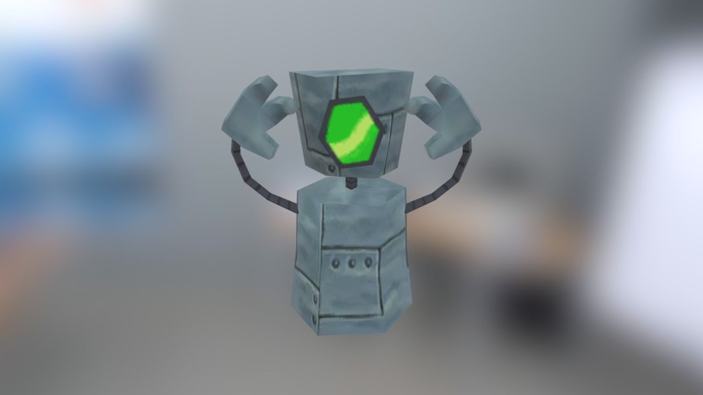 Bzzt Bot 3d Model By Luke Steel Luke Steel [c2380c8] Sketchfab