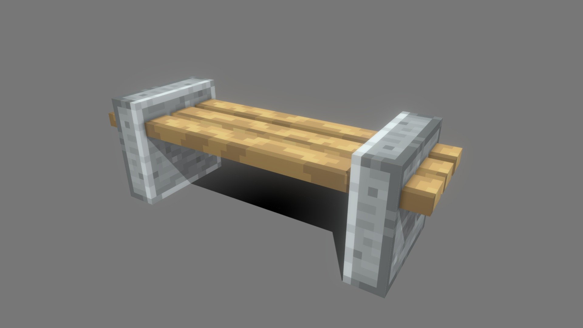 Bench - 3D model by KidTokio [c23aeba] - Sketchfab