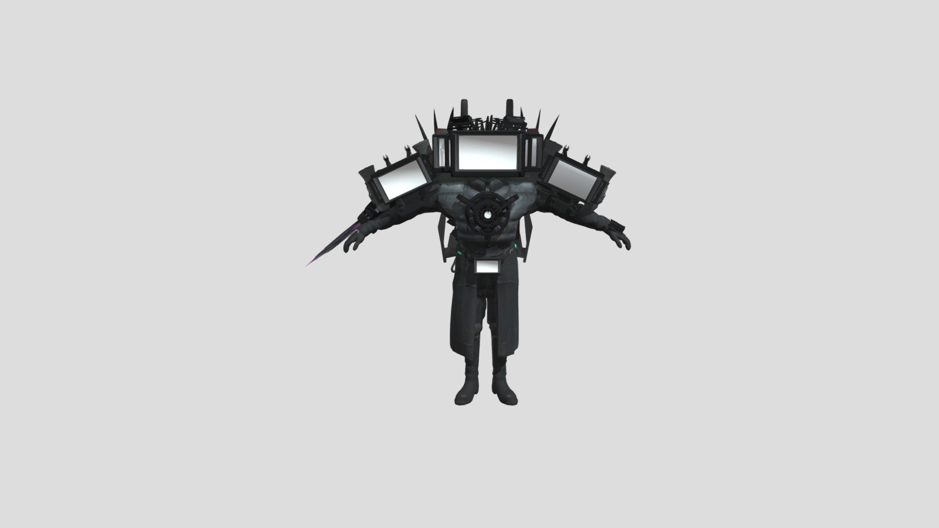 Tv_man_titan - 3D model by Mr_titan_cameraman (@Titancameraman_500 ...