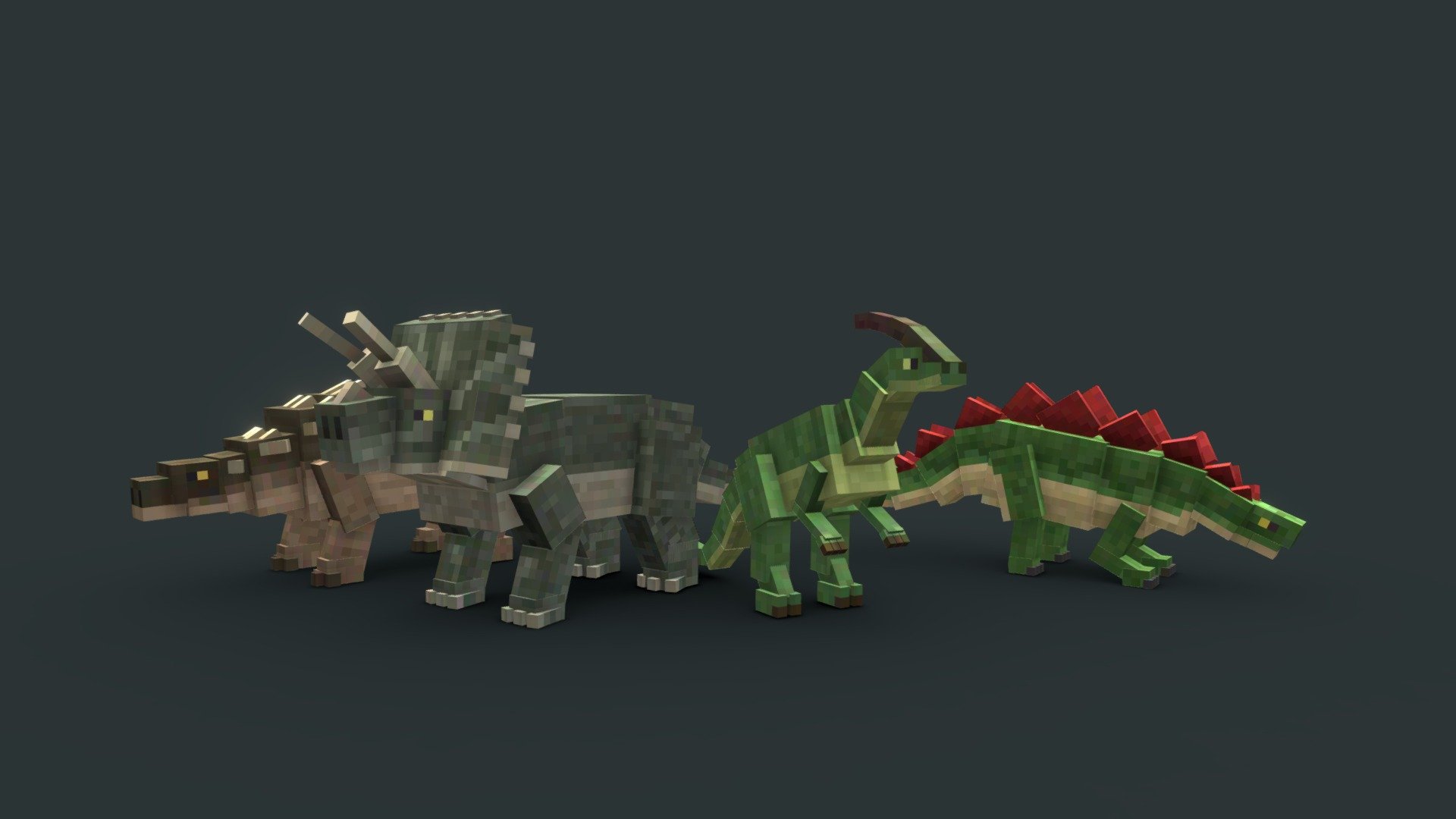 Dinosaurs 2 - 3D model by Mladen (@mladen123) [c23c509] - Sketchfab