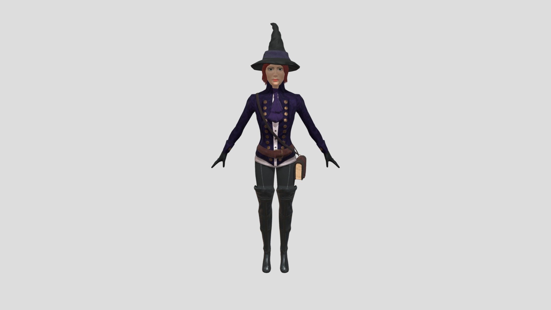 Witch - 3D model by belevol [c23c816] - Sketchfab
