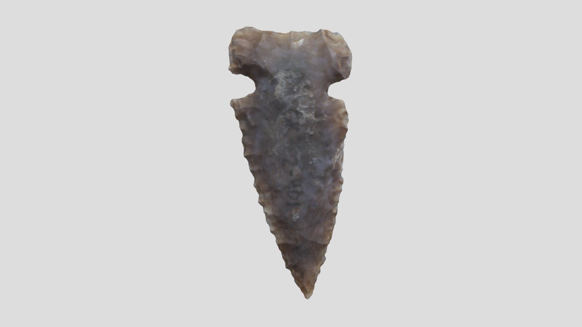 Side Notched Projectile Point, CK302-401 - Download Free 3D model by ...