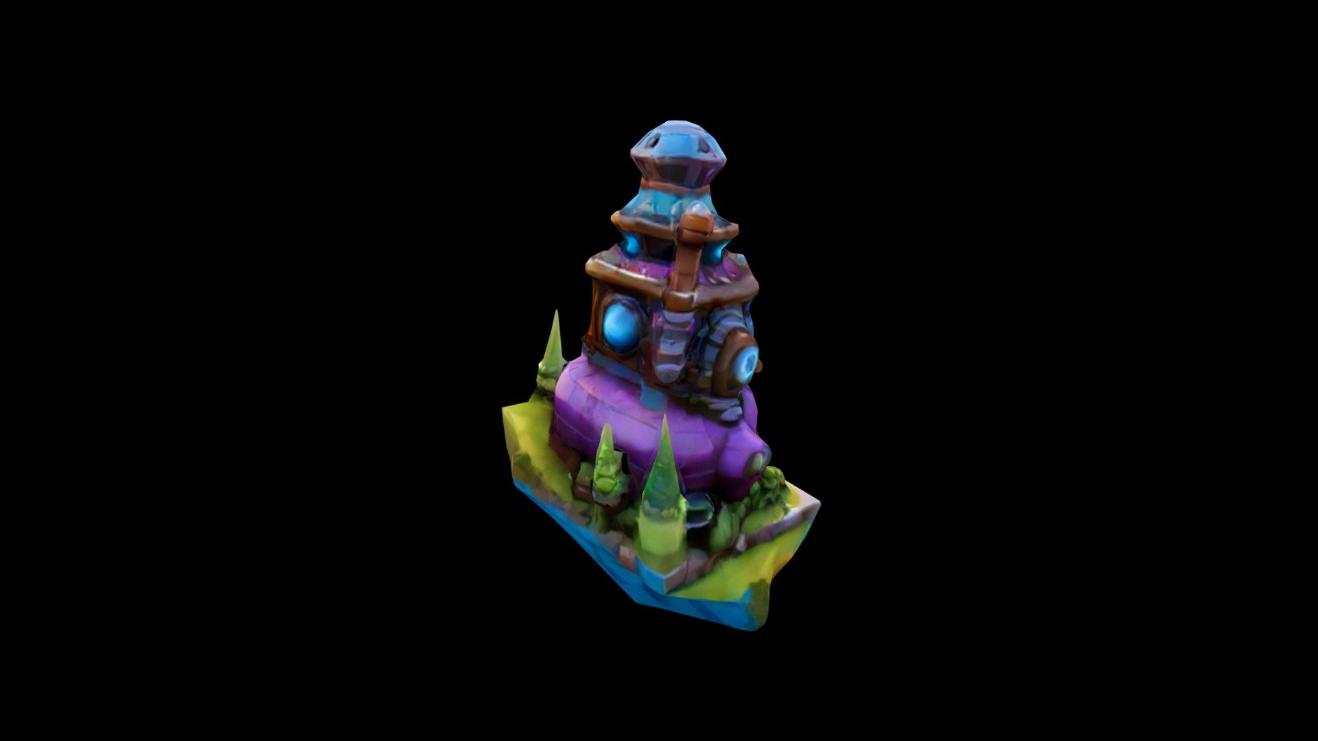 Tower Fall RTS building 0ff6b5b2-d8a8-42fd-8700- - Download Free 3D ...