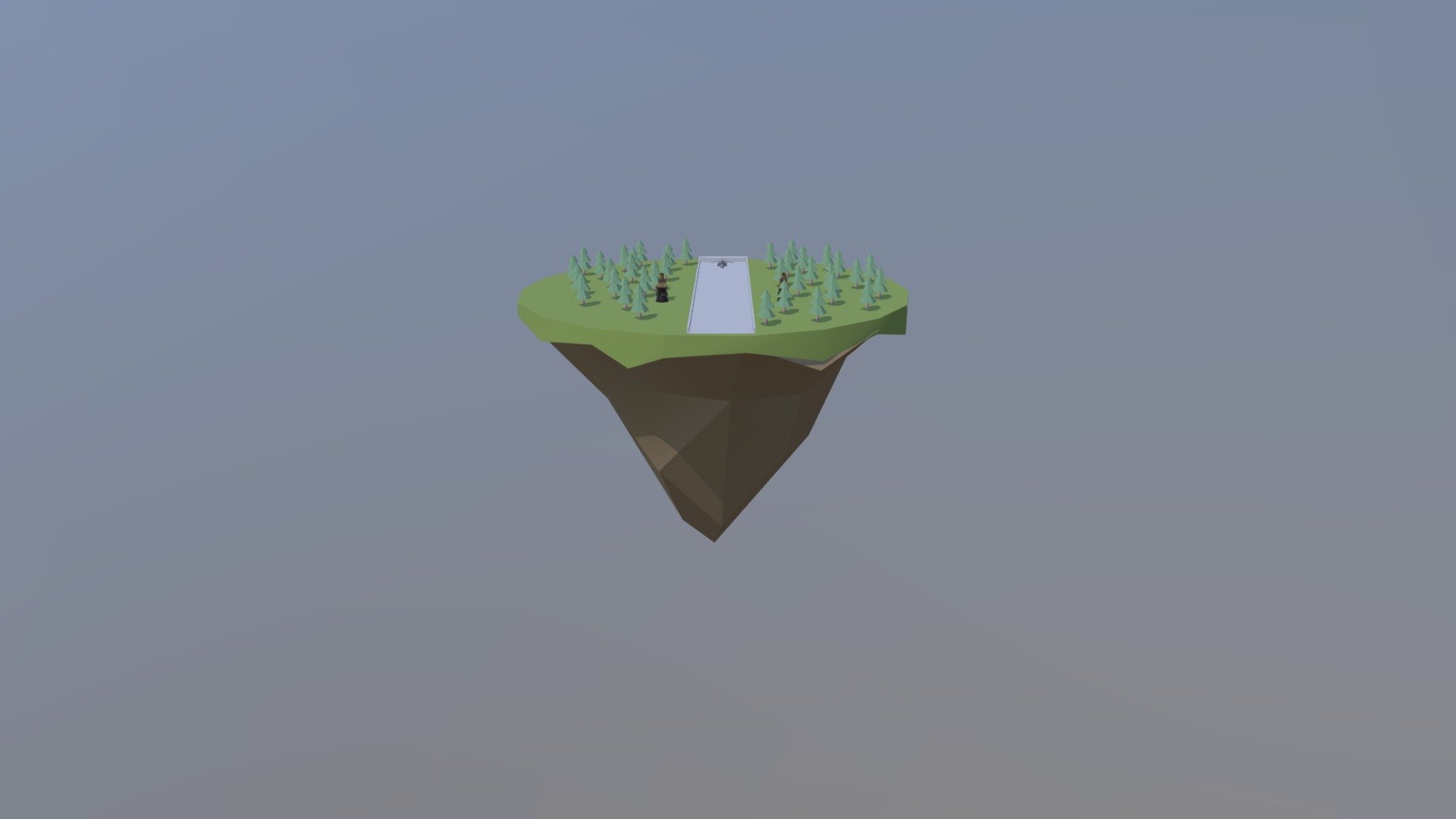 Floating Island - 3D model by Gavin.Lam [c241b72] - Sketchfab