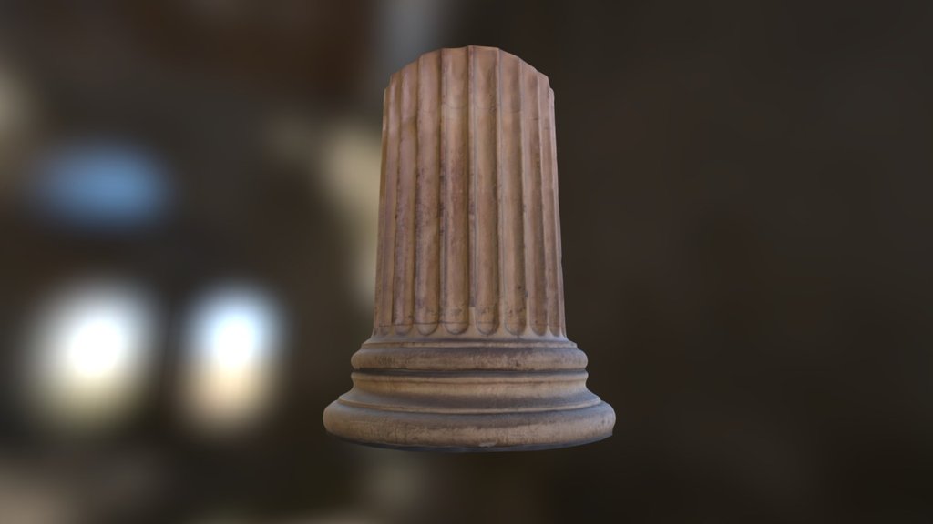 British Museum Pillar (base) - 3D model by Thomas Flynn (@nebulousflynn ...