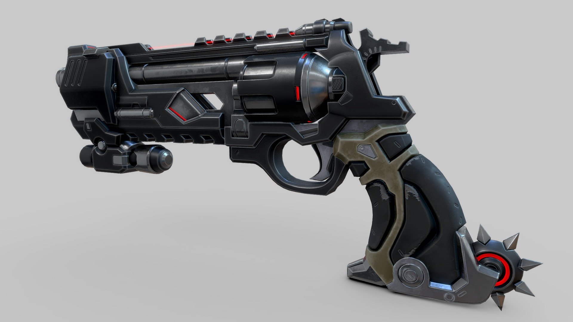 Cole Cassidy's Peacekeeper - Overwatch - Download Free 3D model by ...