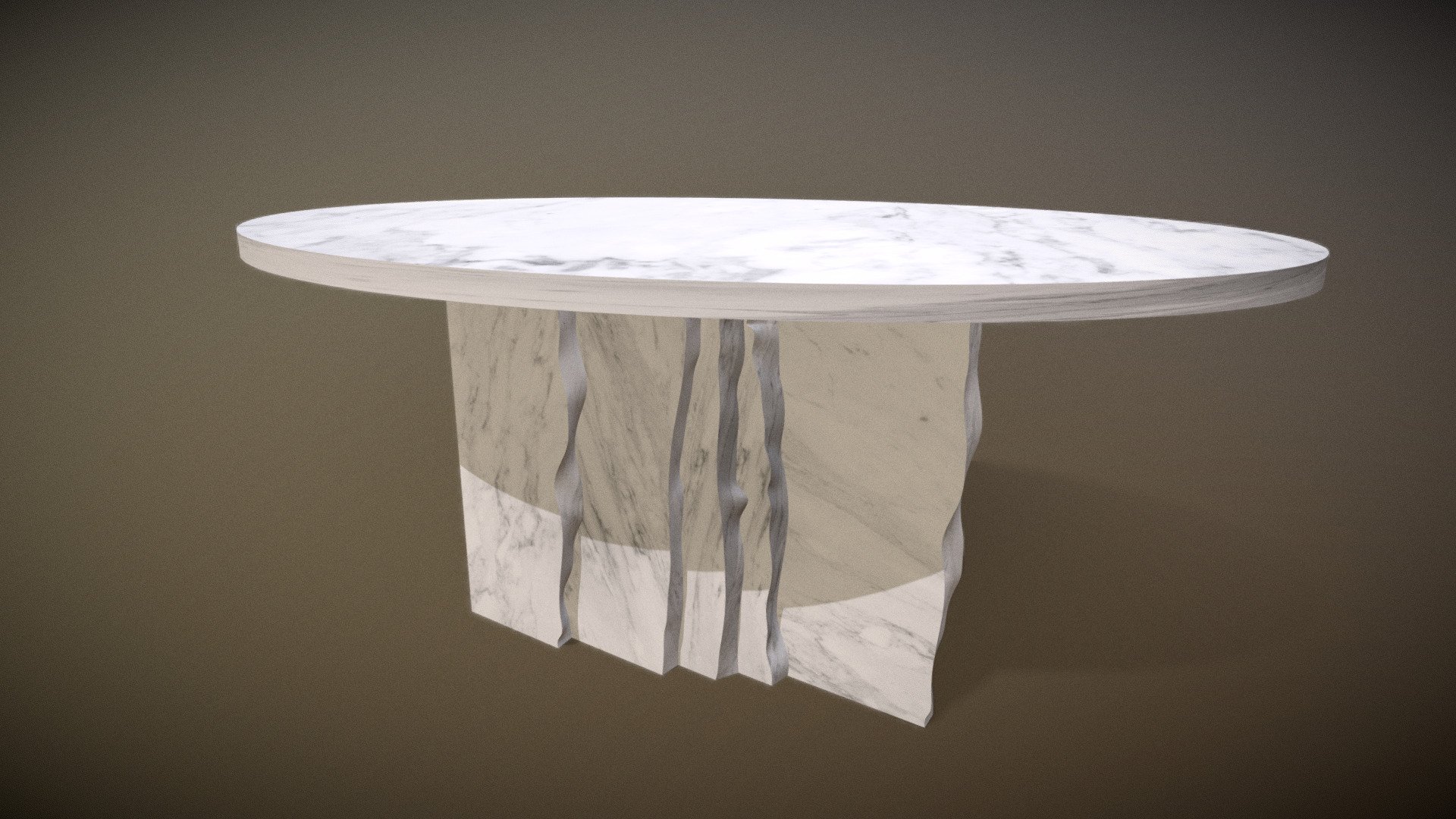 Layered-Stones-Table-A01 - 3D model by bourgoynestudio [c2428c0 ...