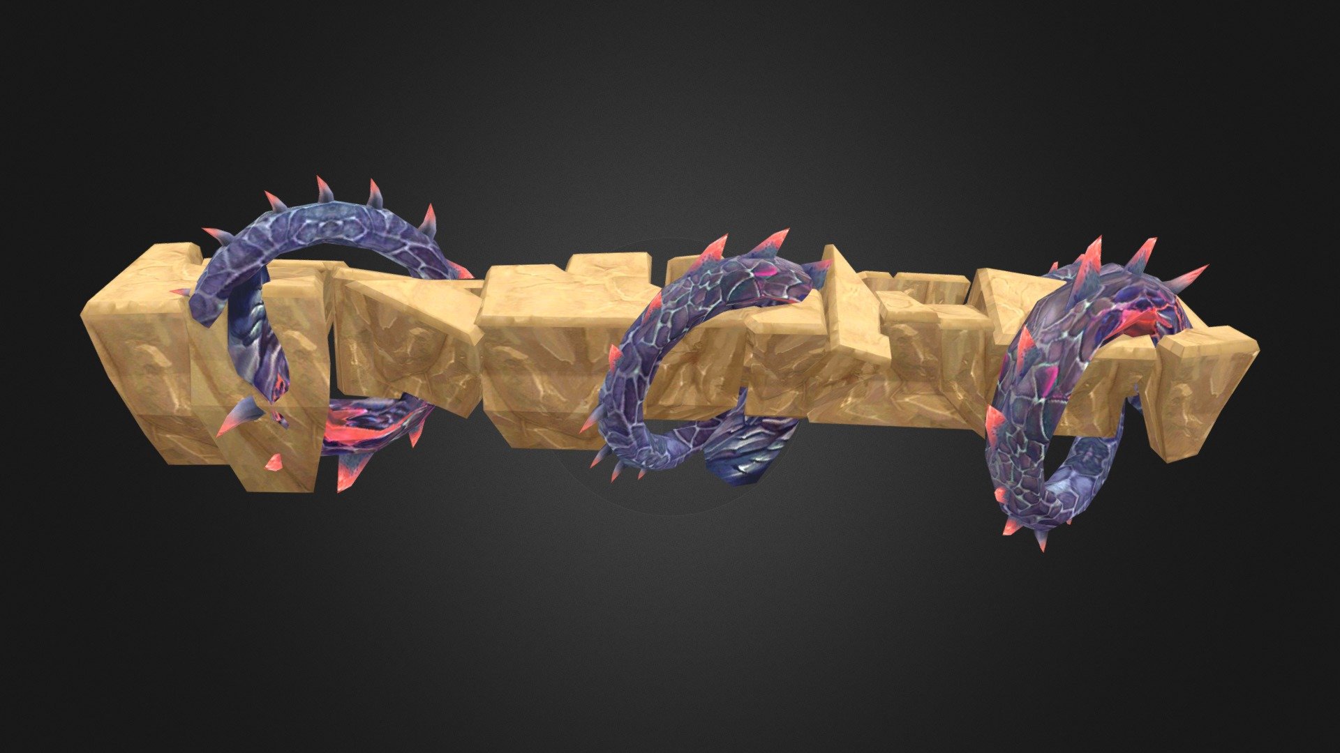 Forest Animated Rock Obstacle - Download Free 3D model by ...