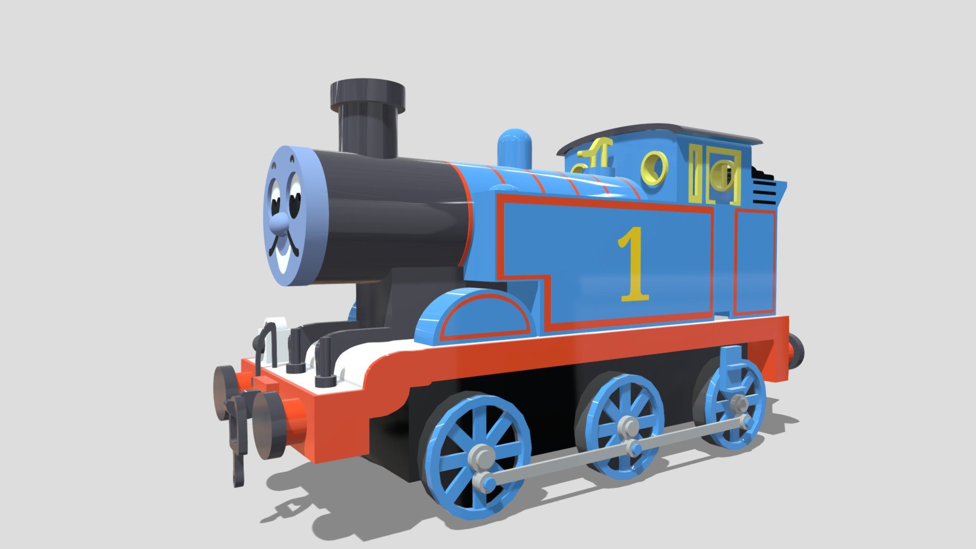 Railway Series Thomas - Download Free 3D model by HIT Entertainment ...