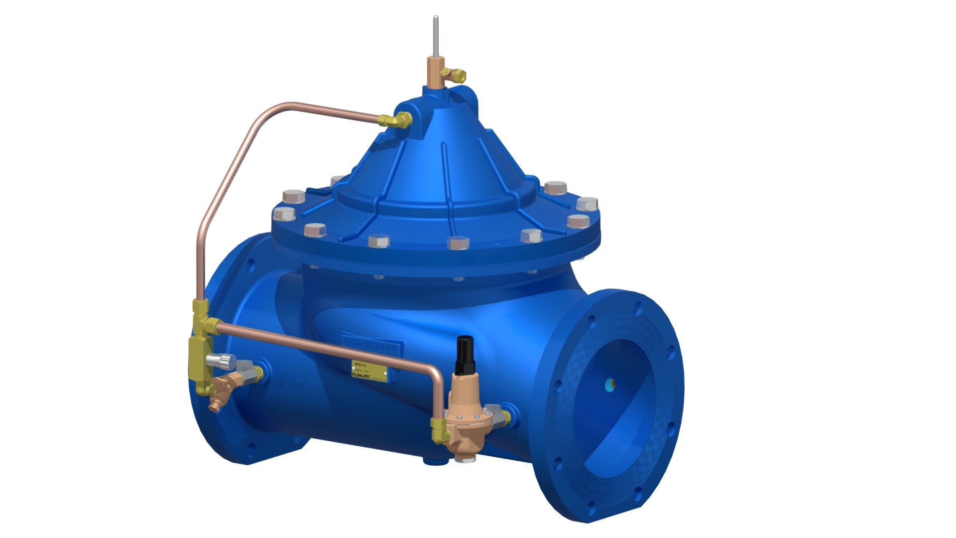 Pressure Reducing Control Valve - Model C101 - 3D model by Flomatic ...