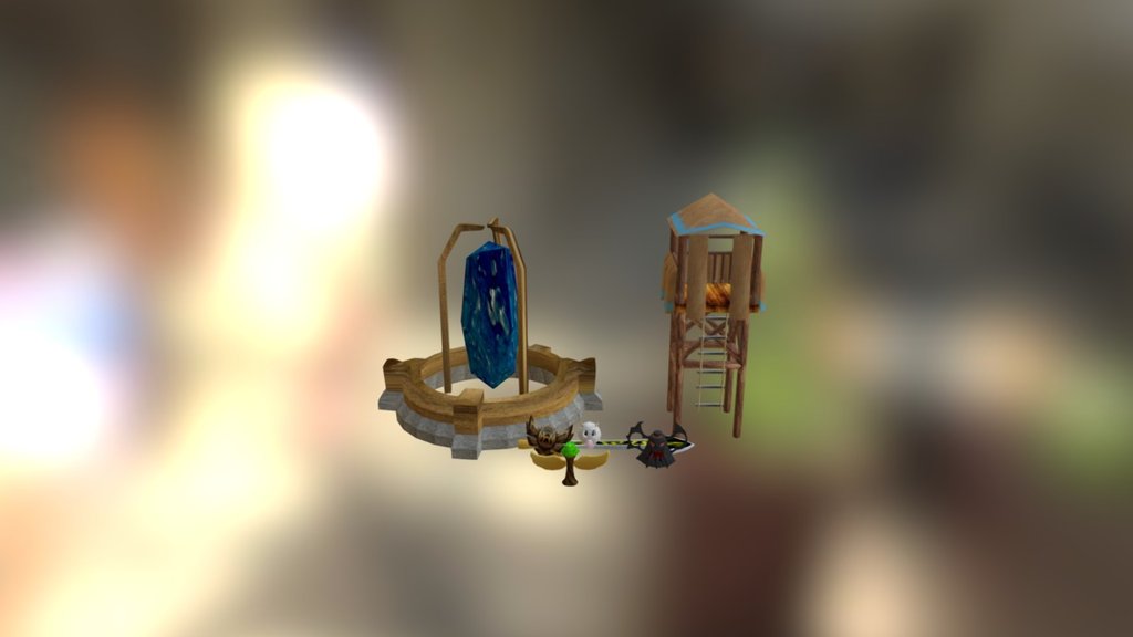 Videogame Items - 3D model by Mario (@aninuji) [c2455a9] - Sketchfab