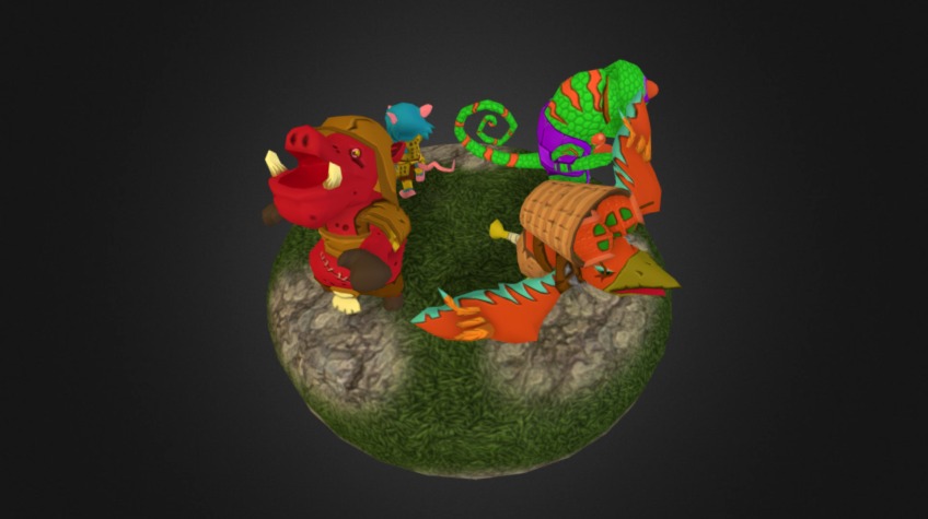 NK Enemies - 3D model by Rem (@RemiStormsf83ef9e3c5a24355) [c2456d7 ...