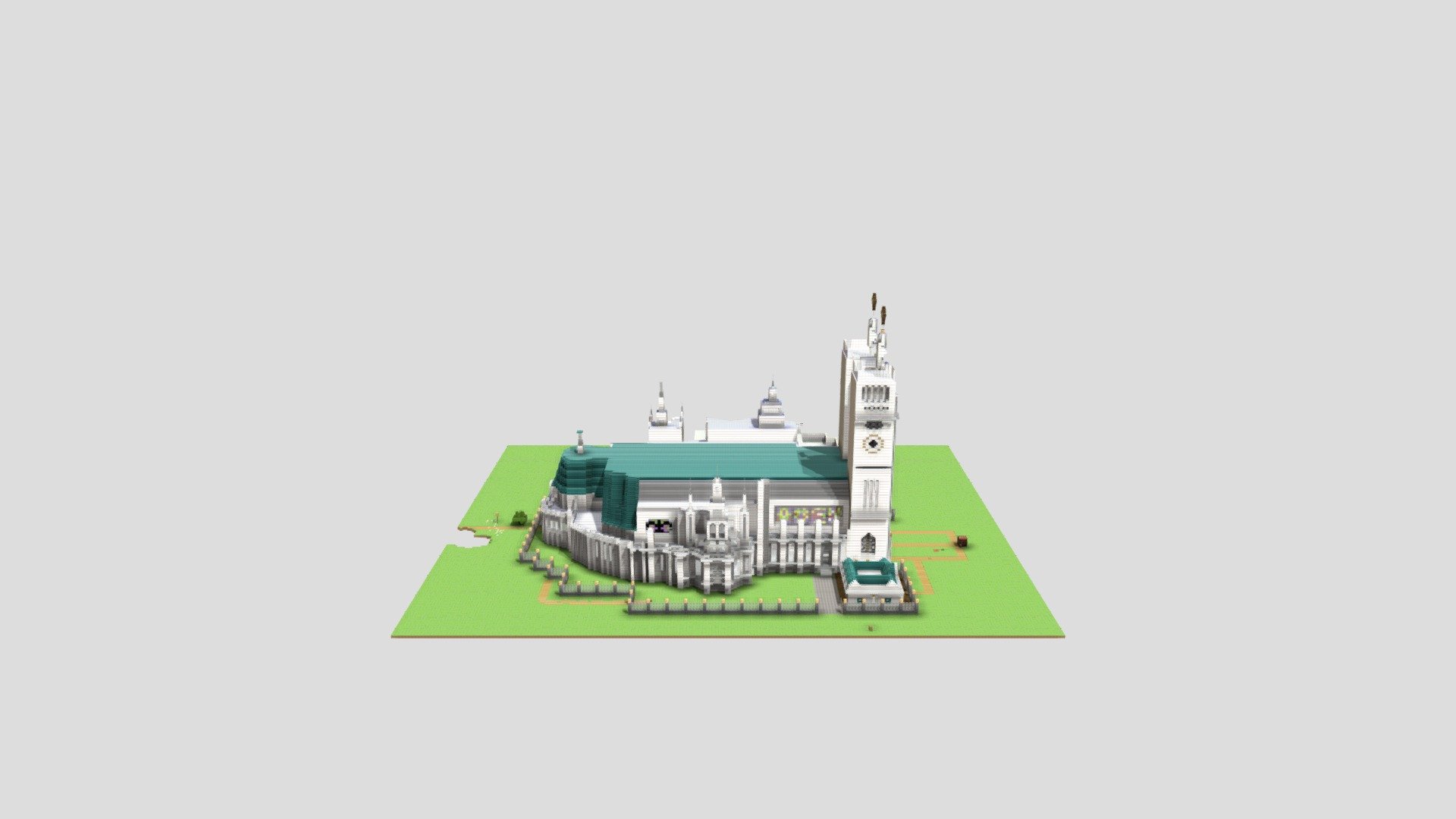 Basilica de Lujan FINAL - 3D model by mcoronel.77 [c246c29] - Sketchfab