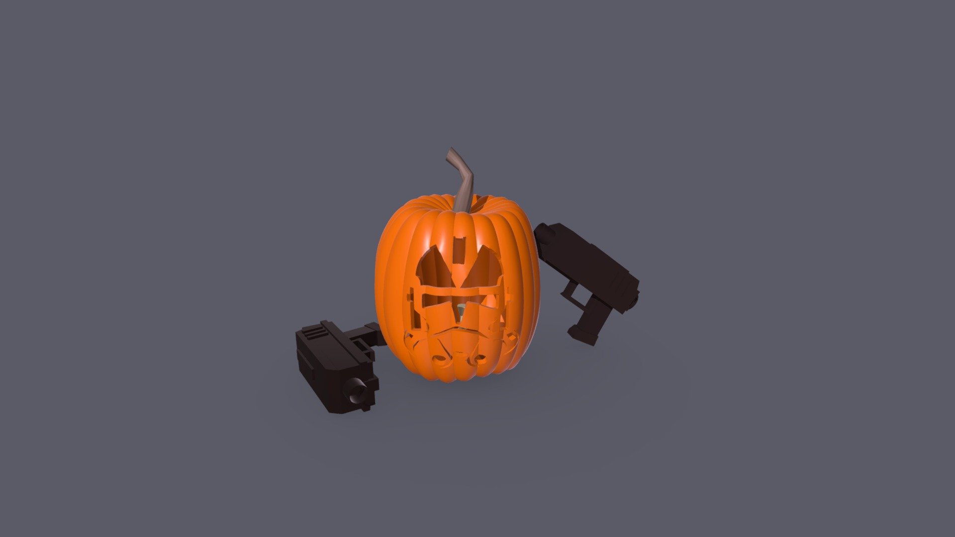 Pumpkin - Download Free 3D model by DeathRayXXVII [c246fd5] - Sketchfab