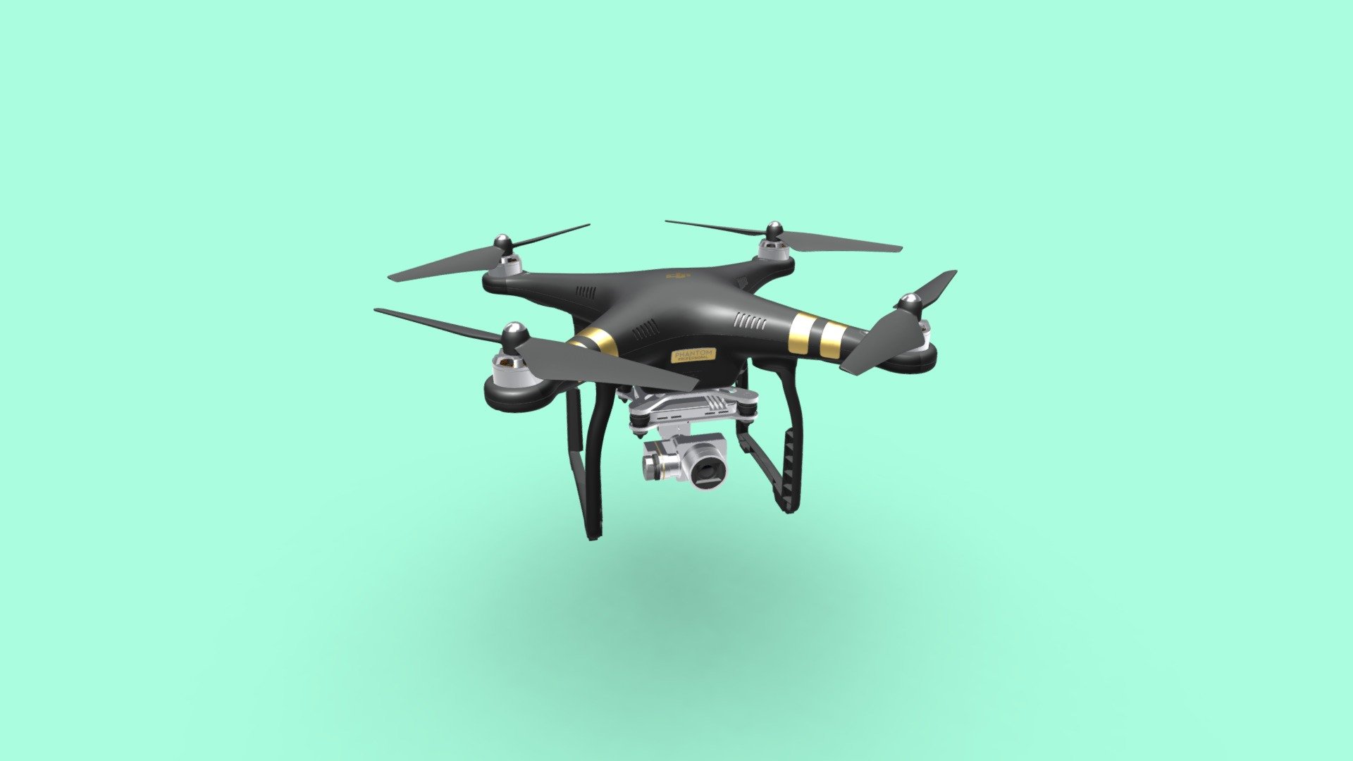 DJI Phantom 3 - 3D model by Lemoneyes [c247157] - Sketchfab
