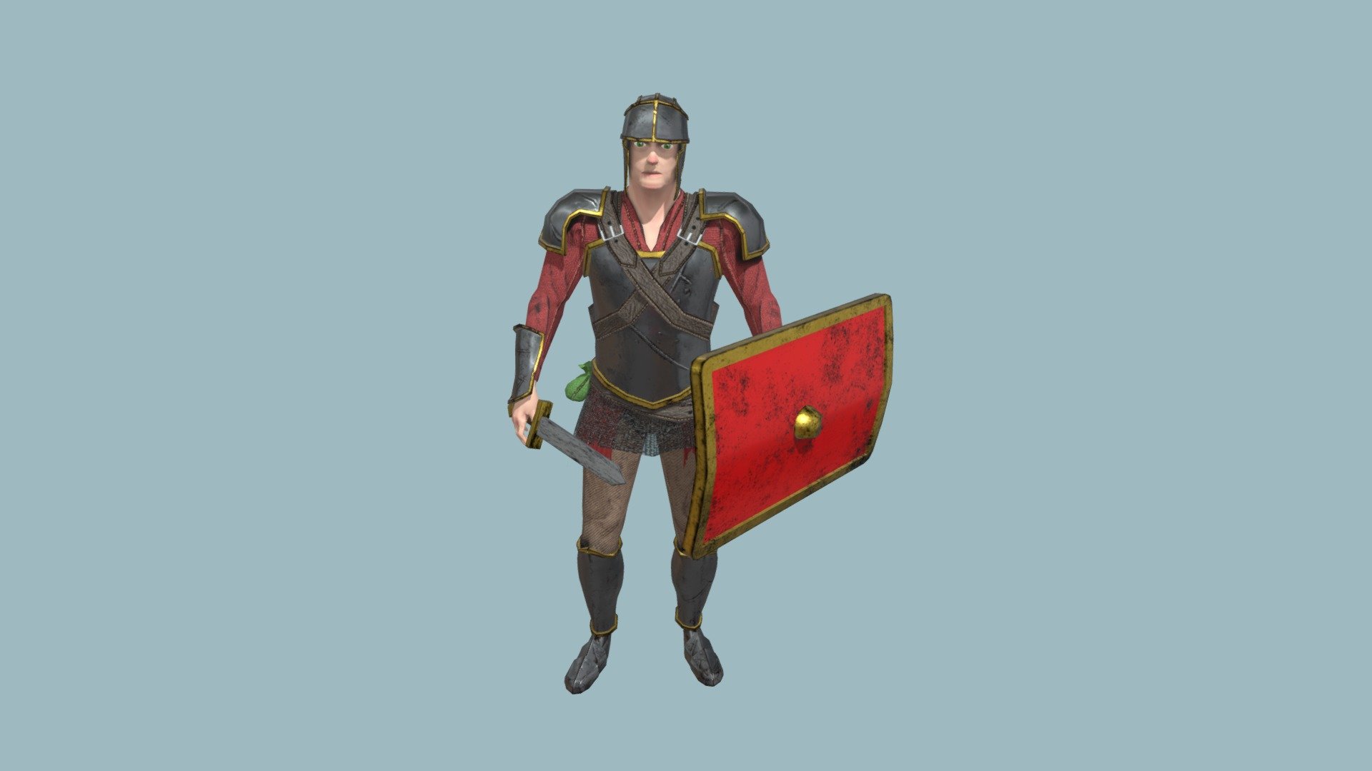 Basic Roman Soldier - 3D model by Yunus Genç (@yunusgenc) [c2471bc ...