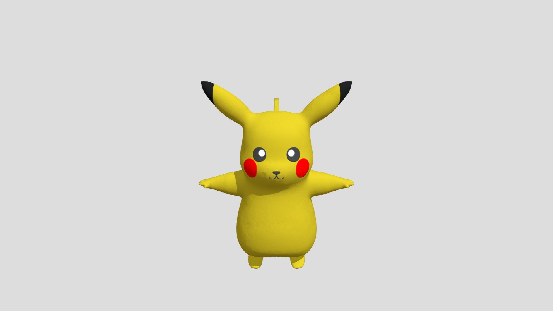 pikachu - Download Free 3D model by Sammia.Bingham [c24753f] - Sketchfab