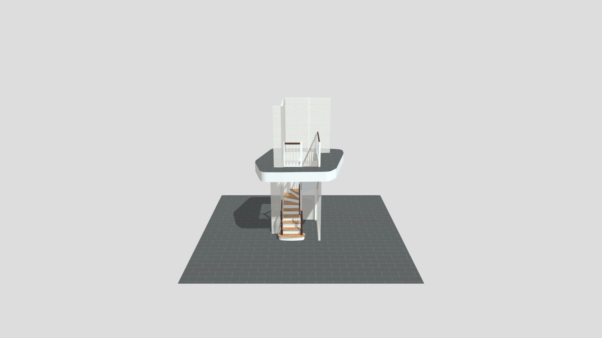 Koidula trepp uus joonis - 3D model by Baltic Wood Partners ...
