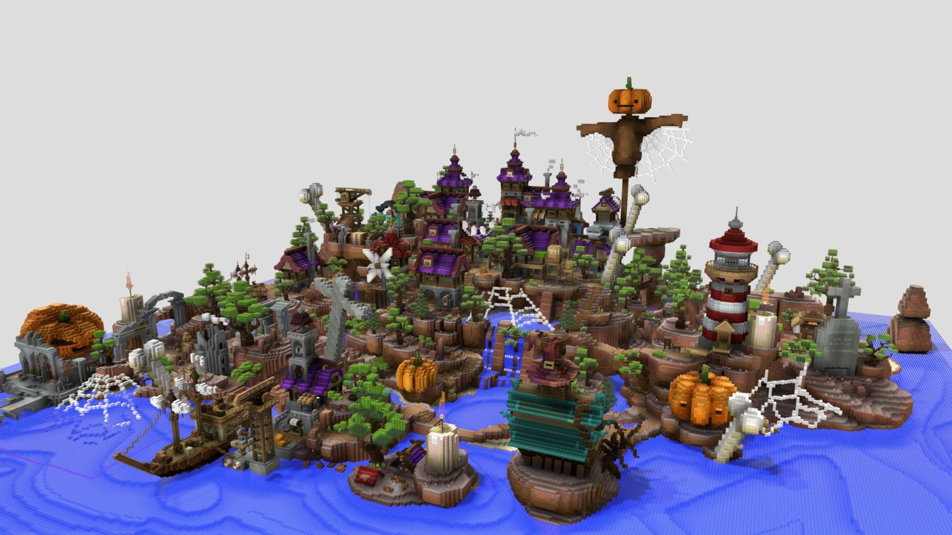 CartoonLand - Halloween Version - 3D model by AizenessTeam ...