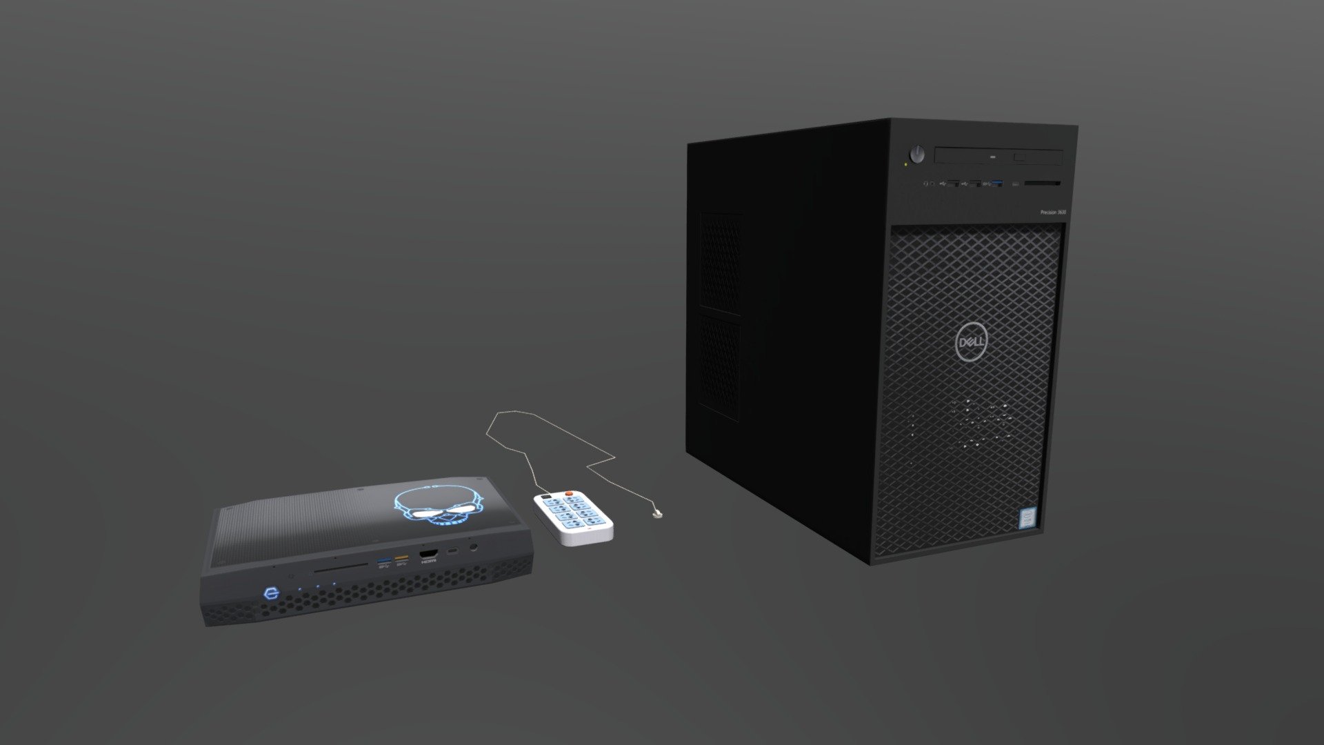 Dell computer workstation - 3D model by 孙嘉谡 (@sunjiasu) [c24df11 ...