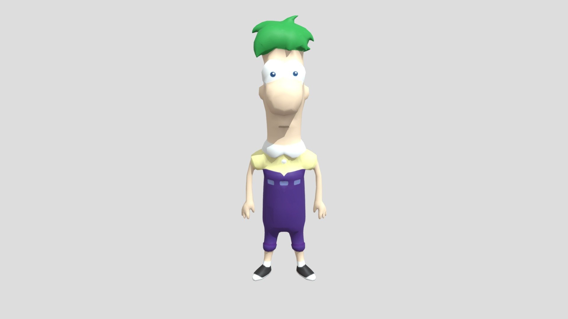 Ferb by Clara Dias - 3D model by suricamingo [c24ec14] - Sketchfab