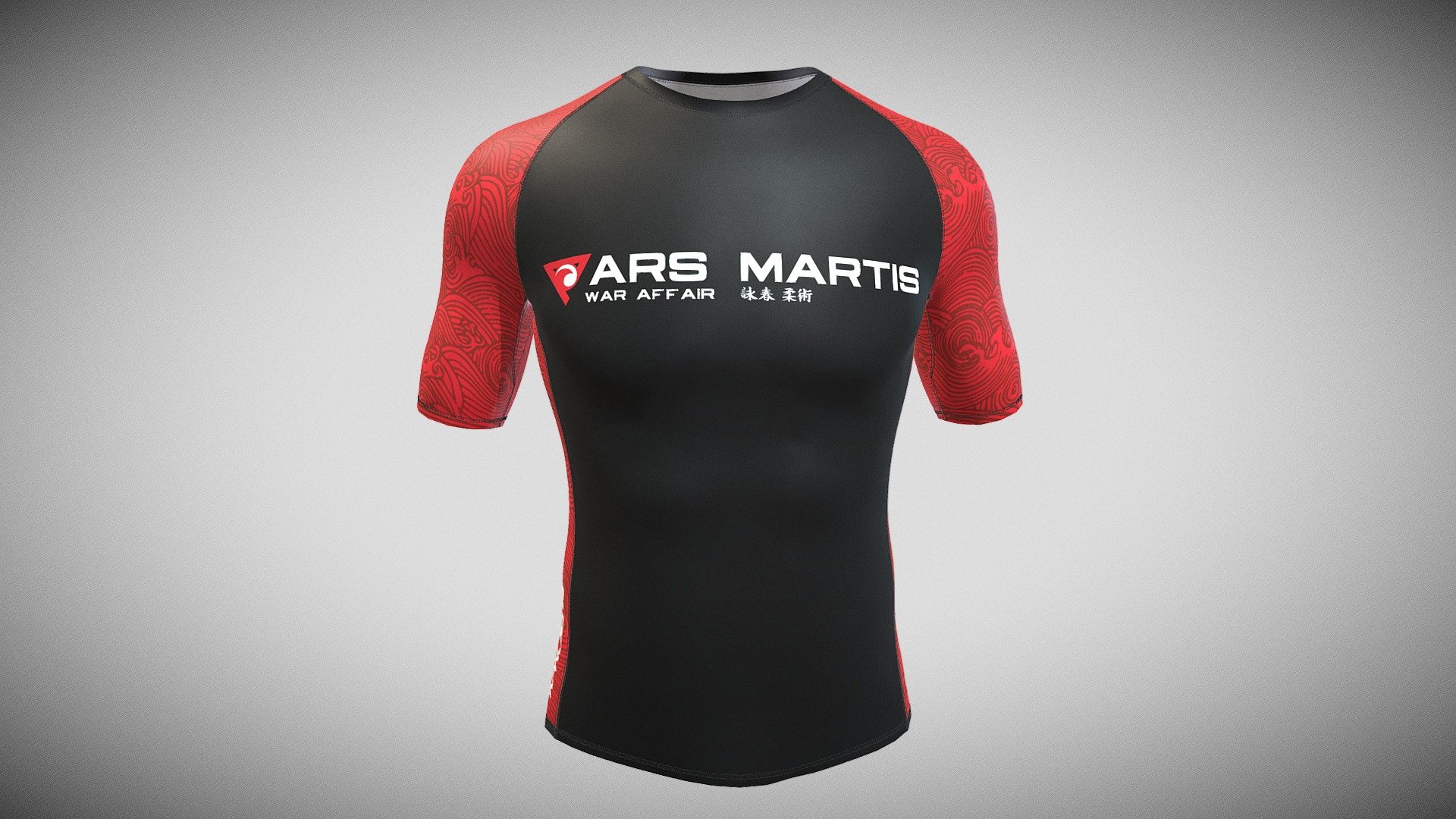Rashguard Ars Martis by Kano Kimonos - 3D model by Kano Kimonos ...