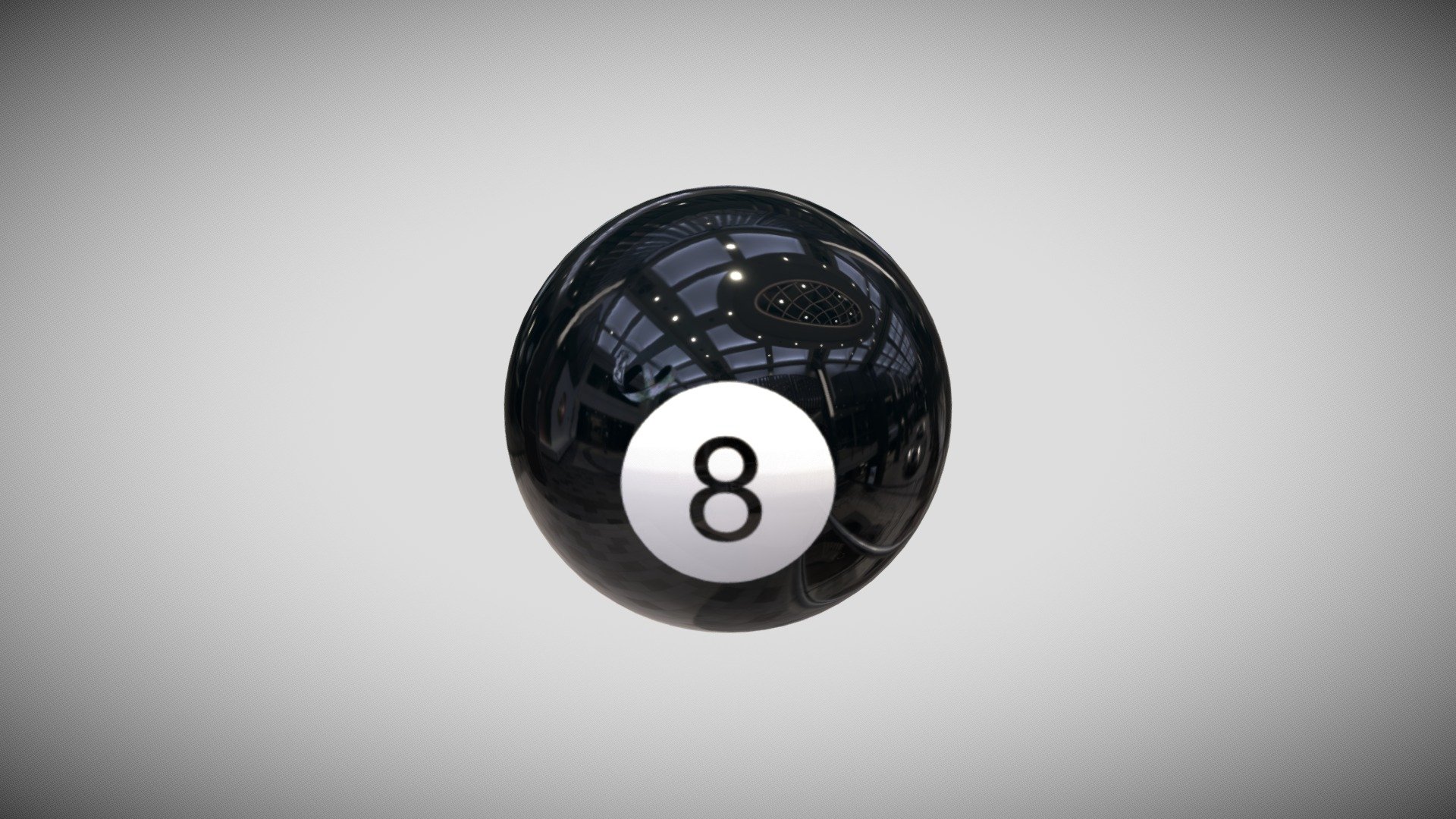 8 ball - 3D model by Ernest Marco (@ernestmarcovalls1) [c250a1a ...