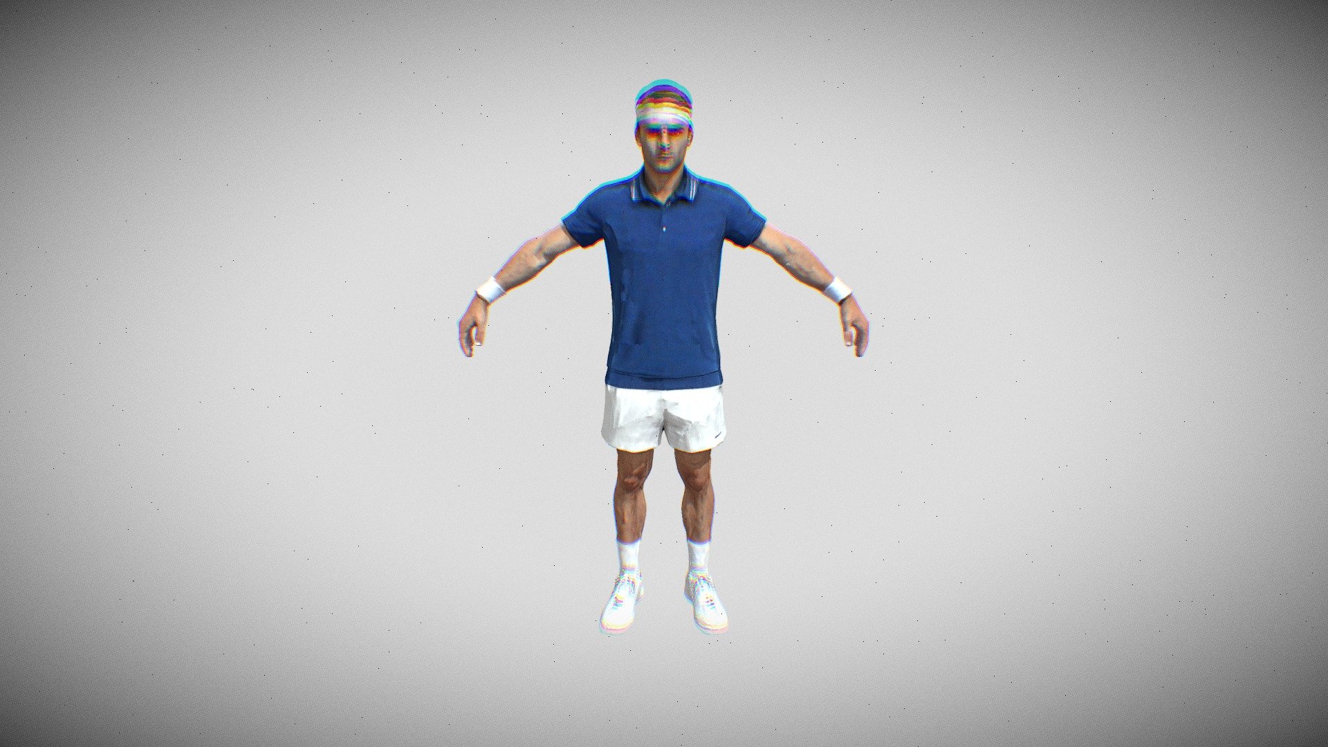Tennis Player_youssef mahdi - Download Free 3D model by ...