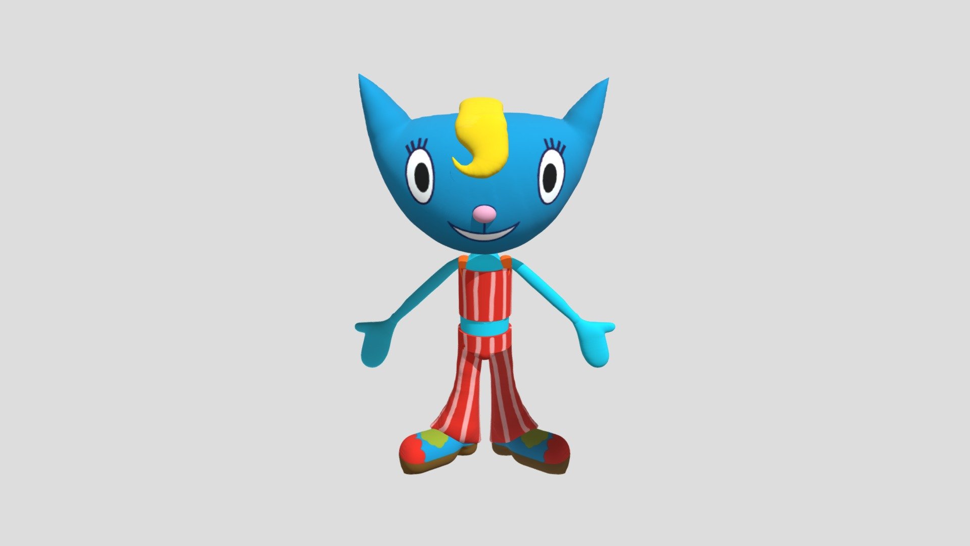 Katy Kat - Download Free 3D model by niccheezey [c252324] - Sketchfab