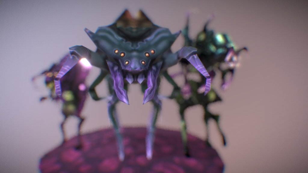Insectoids Race - AOW3 Mod - 3D model by vfxrob [c252f9d] - Sketchfab