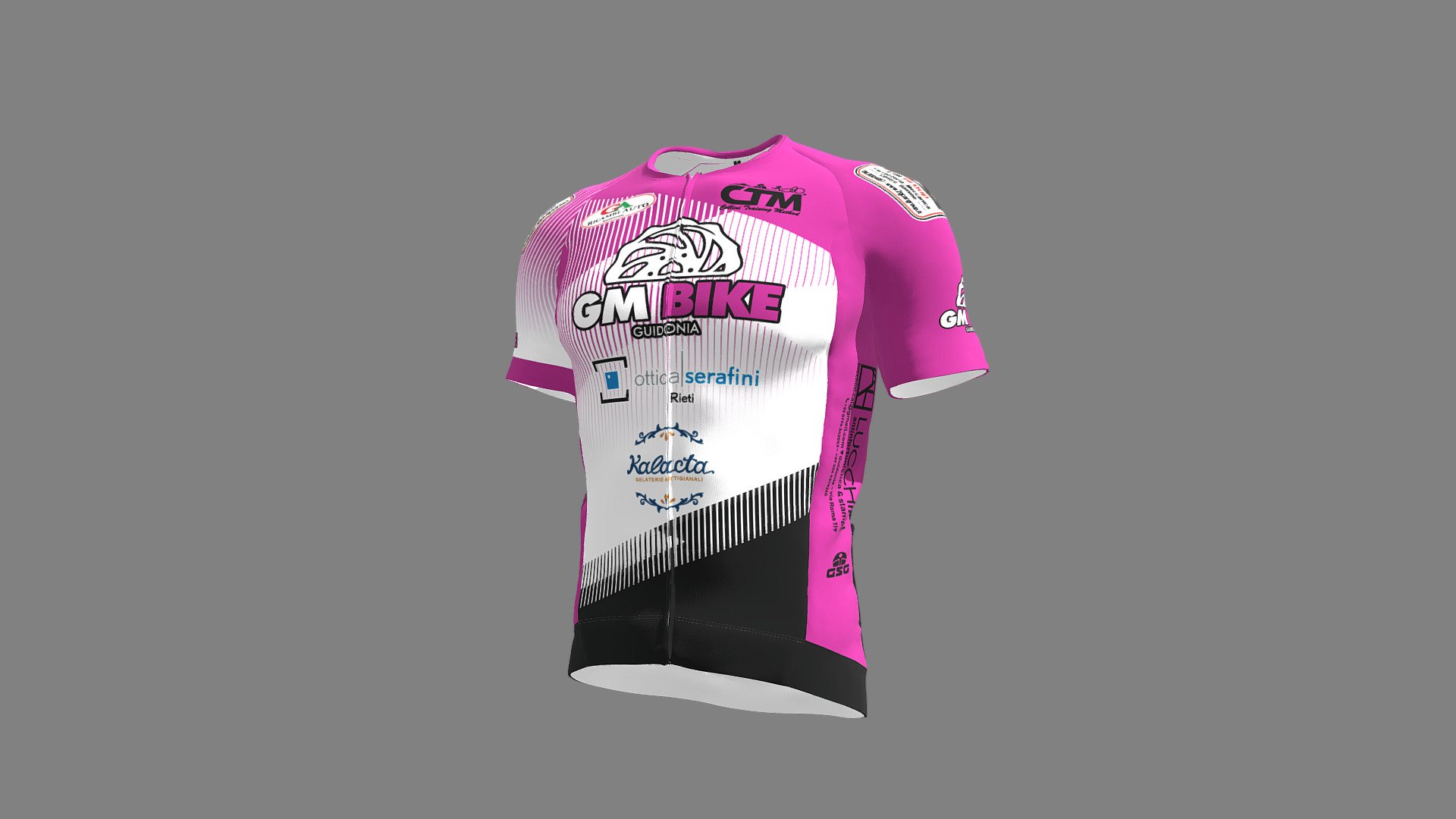 03321 - GM BIKE FLUO 2023 _VAR. FUXIA - 3D model by GIESSEGICUSTOM ...