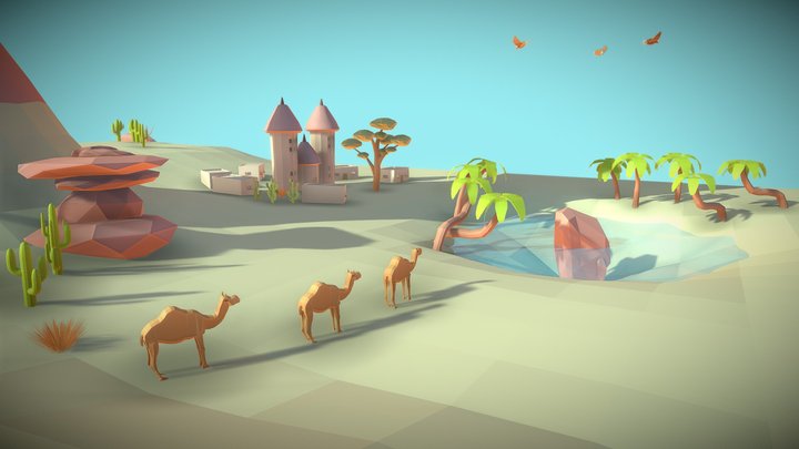 Palmeras 3D models - Sketchfab