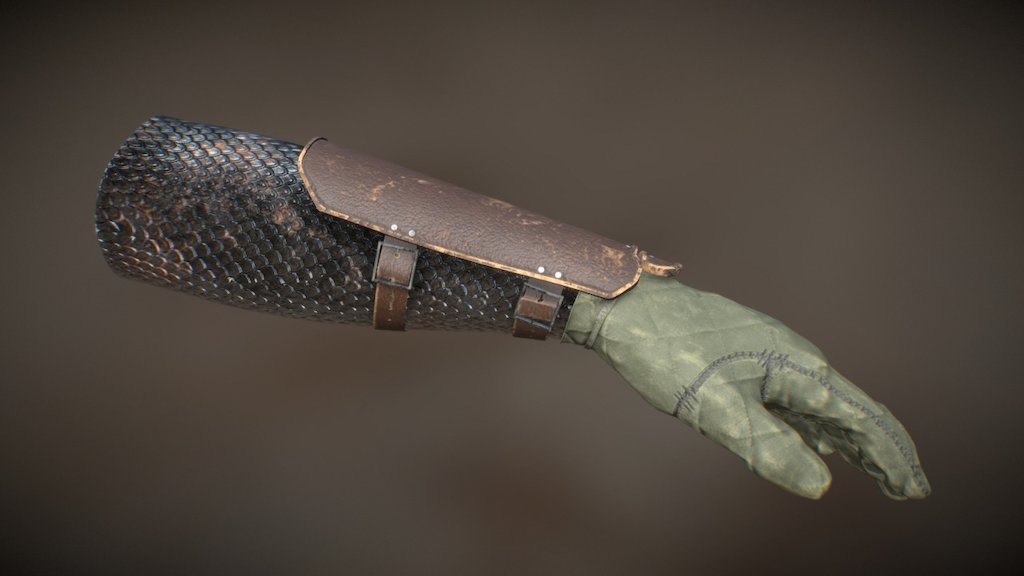 Arm and Gaunlet - 3D model by C59 (@ChrisArchy) [c255d70] - Sketchfab