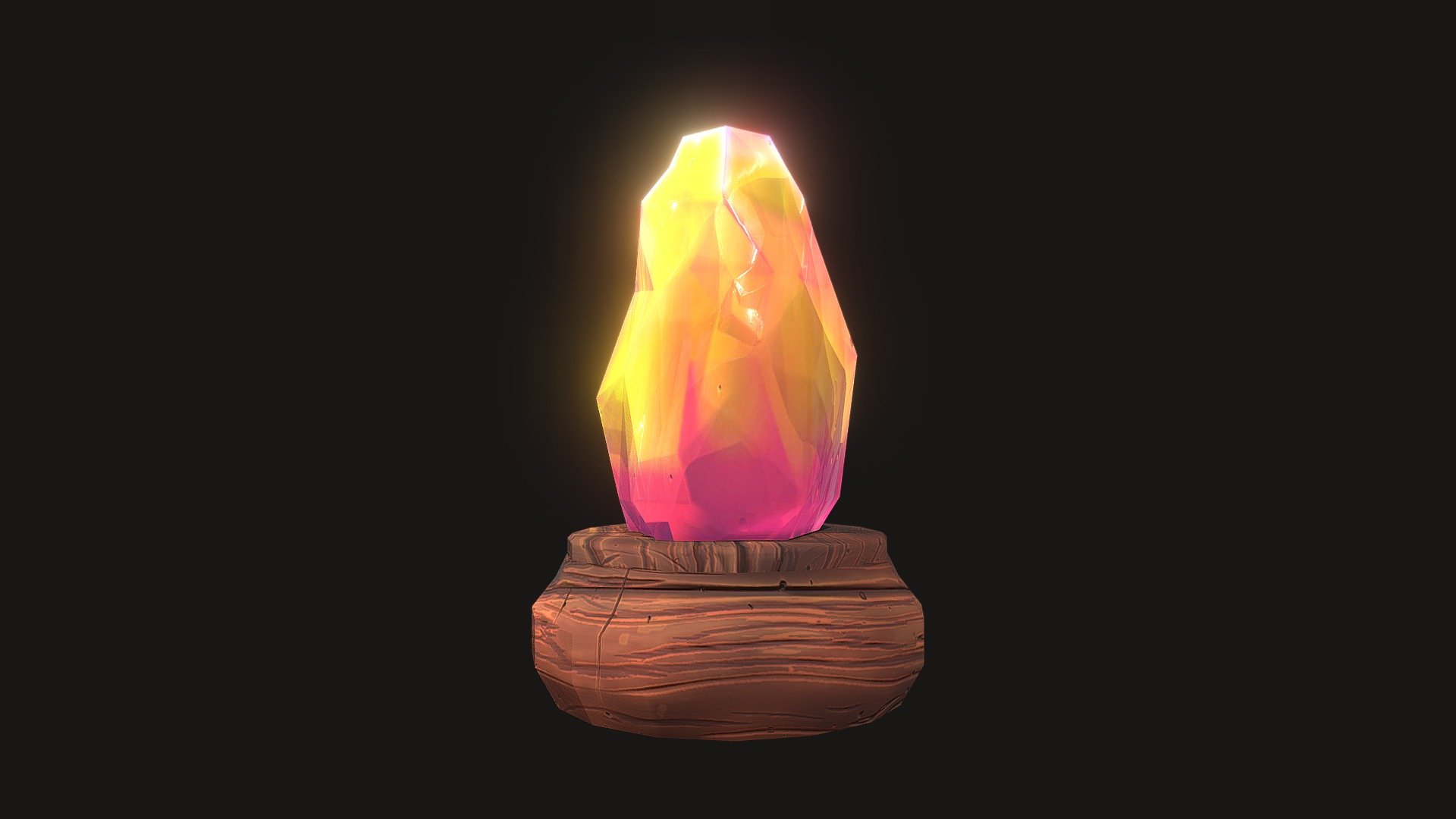Crystal Lamp - 3D model by egesjrcc [c25666f] - Sketchfab