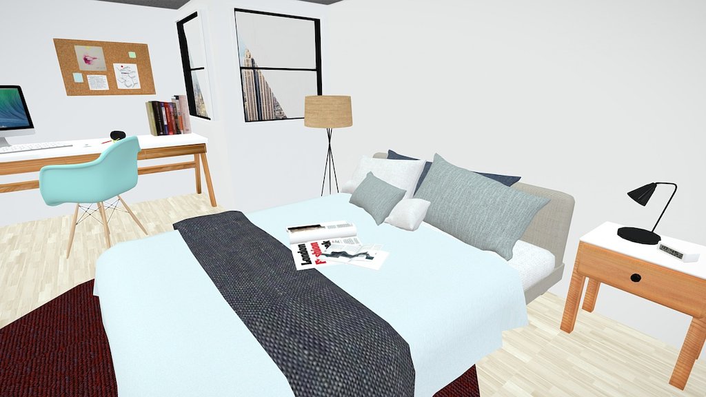 my room - 3D model by Sarah929 [c256db9] - Sketchfab