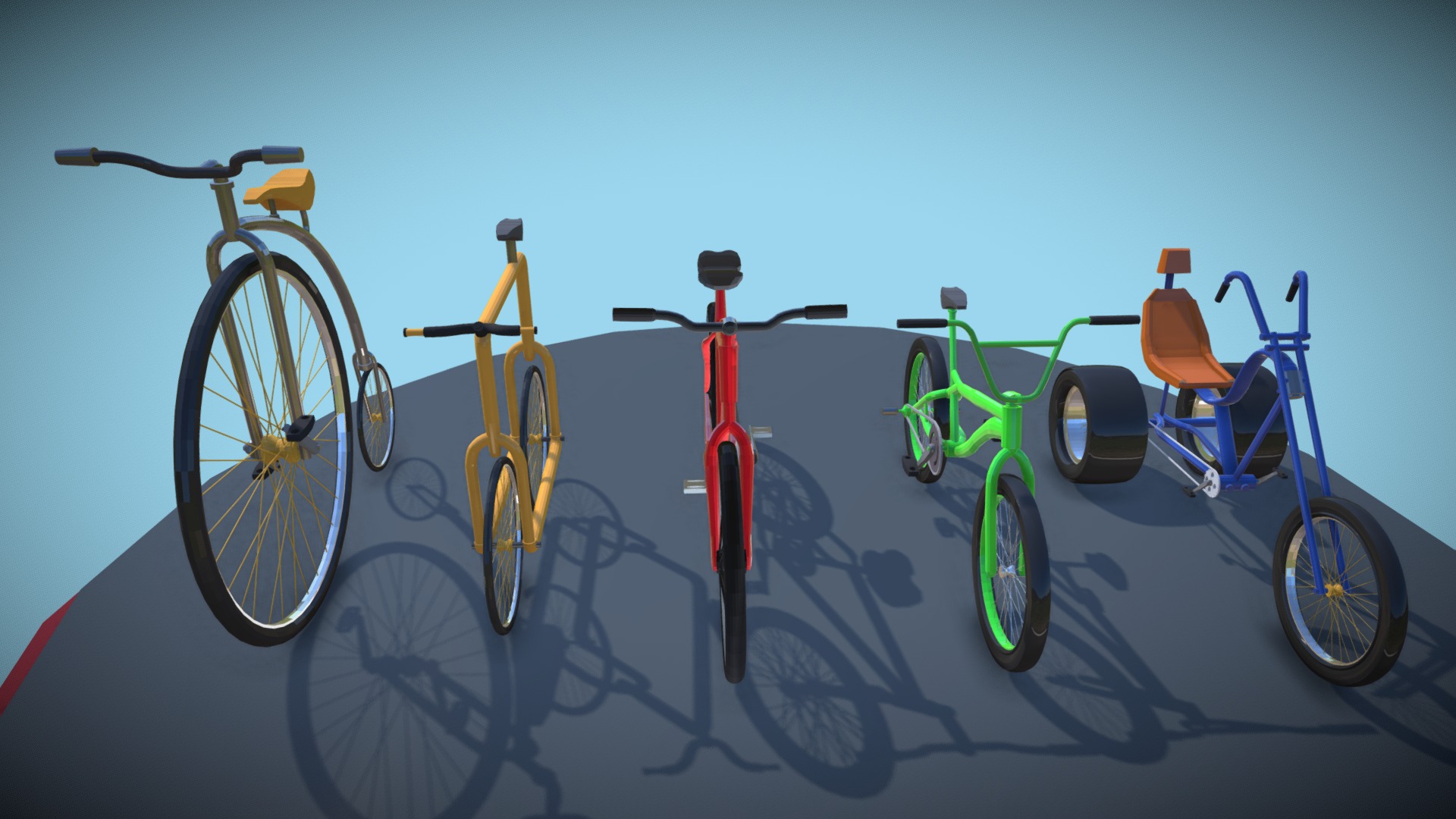 Low Poly Bicycles - Download Free 3D model by EdwiixGG (@Edwin3D ...
