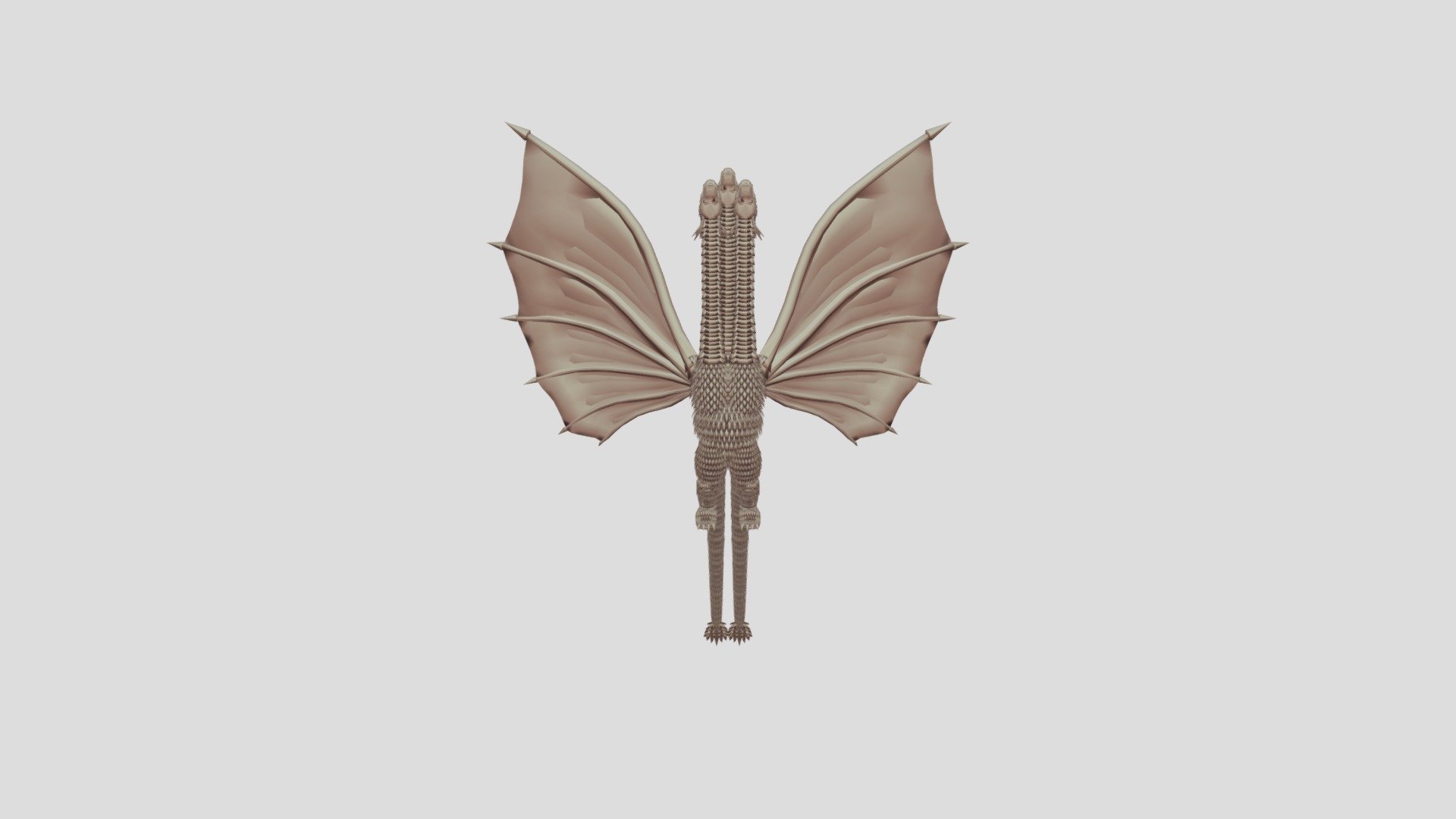 King Ghidorah 1991 - Download Free 3D model by stanleymodels193 ...