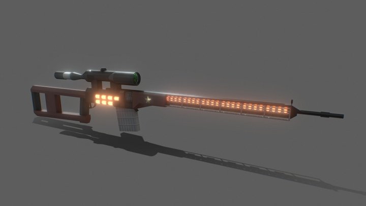 Gaussgun 3D models - Sketchfab