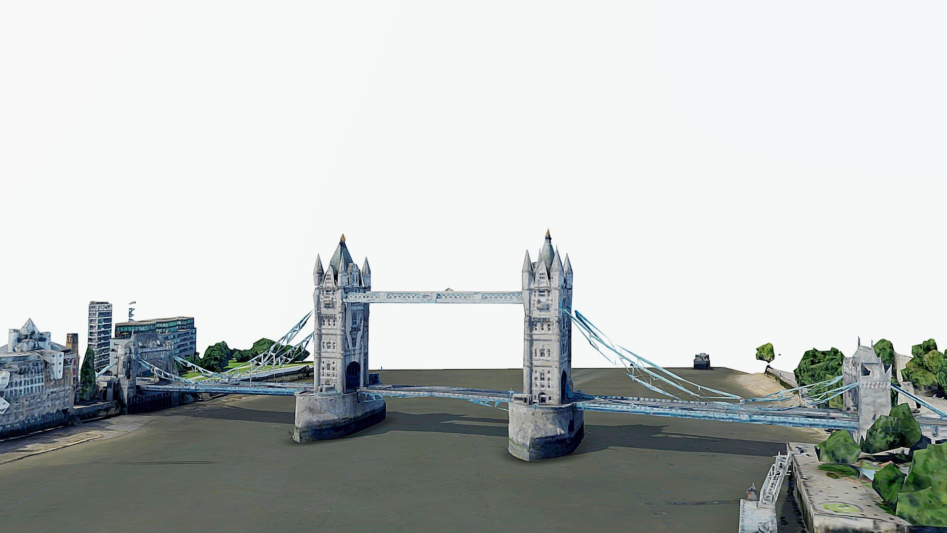 Tower Bridge,london,map,scan - 3D model by SENSIET (@asensio) [c258141 ...