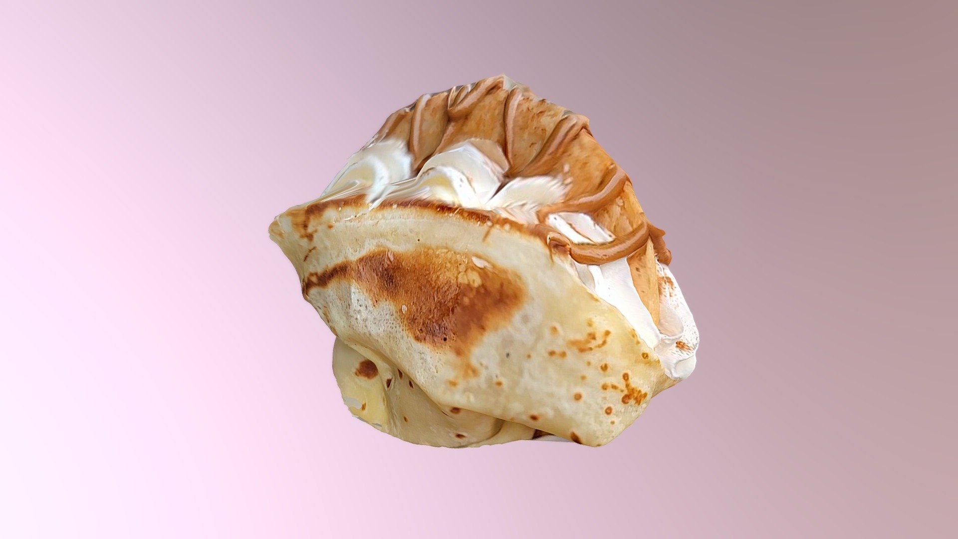 Seasonal Crêpe from Central Park Crêpes - Download Free 3D model by ...